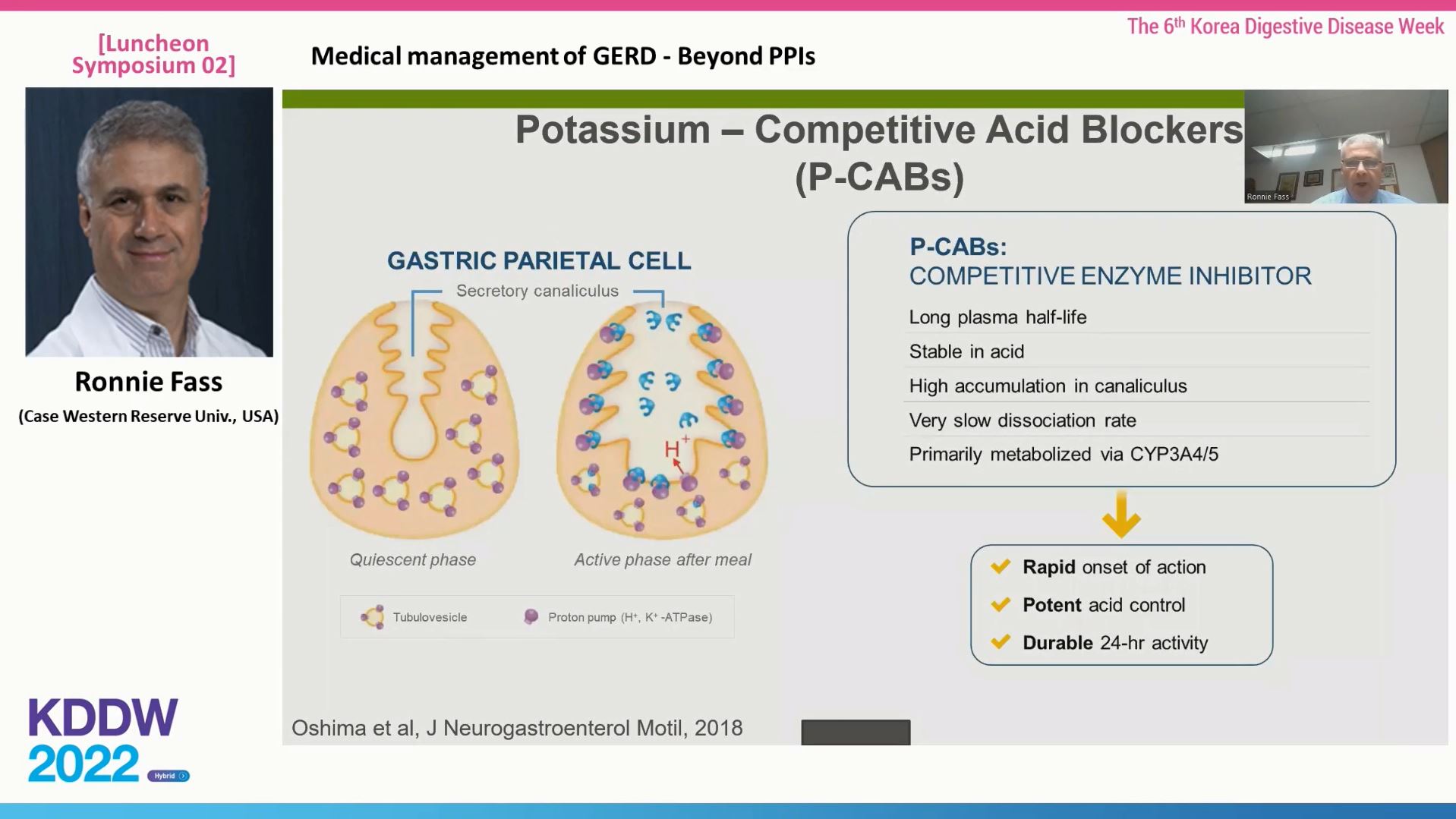 펙수프라잔, 최장 반감기의 안전한 P-CAB 제제